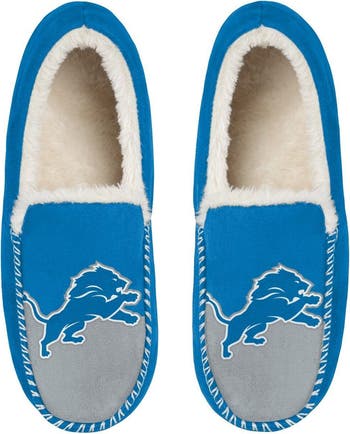 FOCO Men's FOCO Detroit Lions Colorblock Moccasin Slippers | Nordstrom