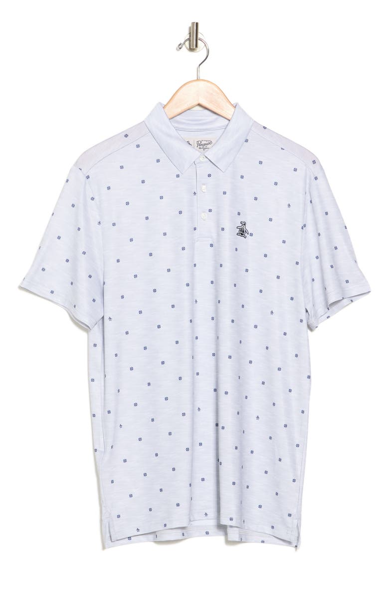 ORIGINAL PENGUIN GOLF Fairisle Print Slim Fit Polo | Nordstromrack