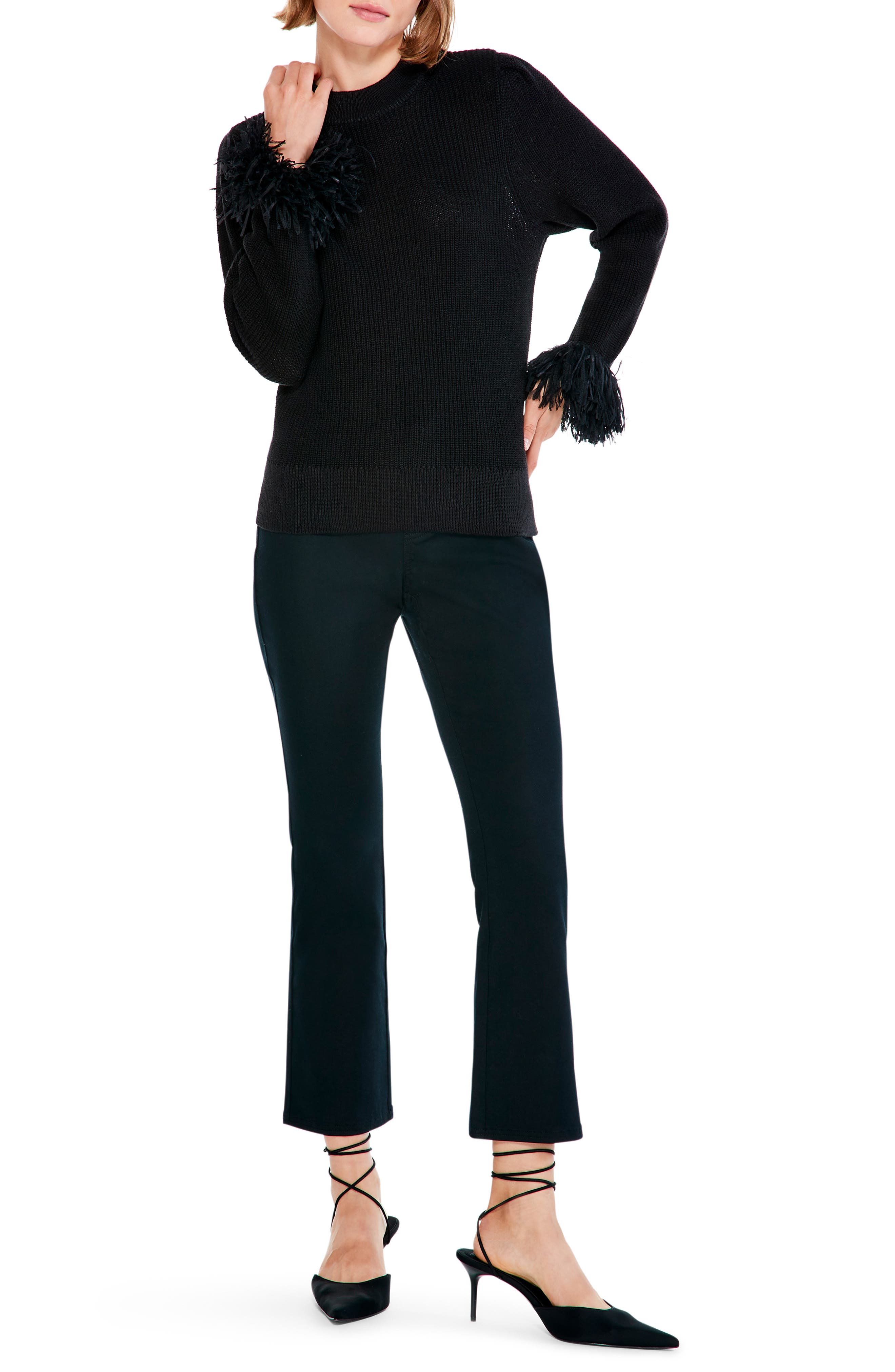NIC+ZOE Sundown Fringe Sweater | Nordstromrack