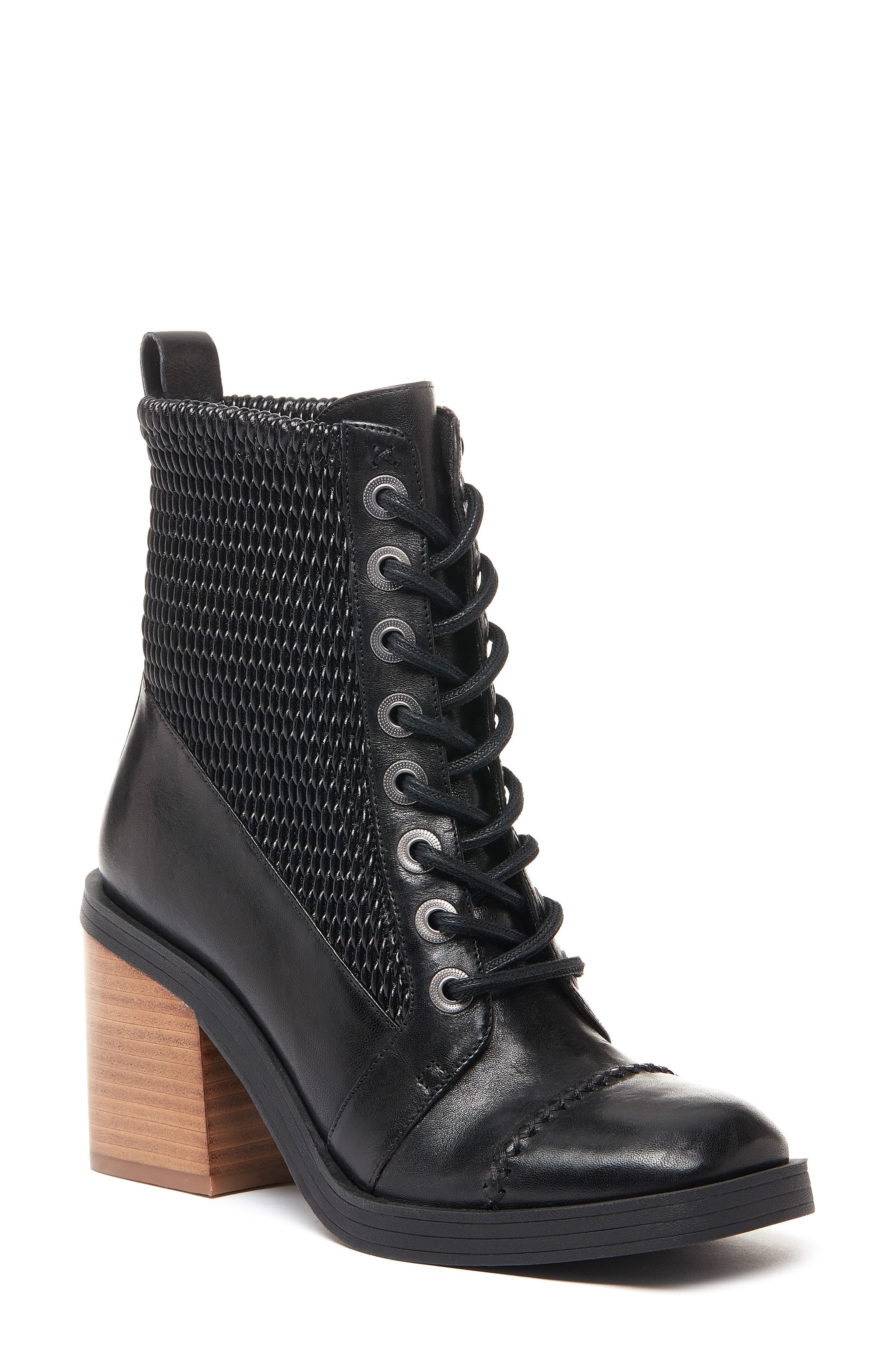Kelsi Dagger Brooklyn Weaver Lace-Up Bootie (Women) | Nordstromrack