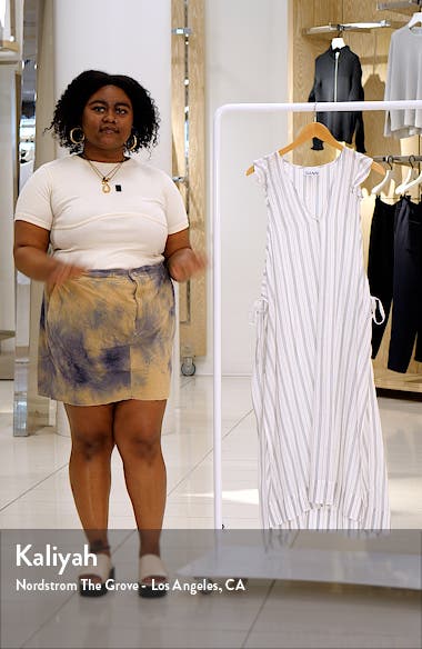 Ganni Stripe Cover-Up Dress | Nordstromrack
