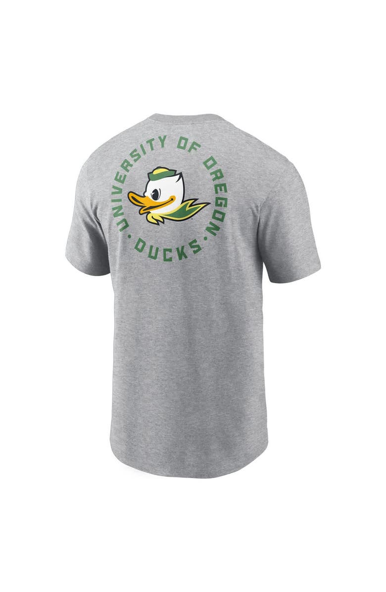 Nike Men's Nike Heather Gray Oregon Ducks Campus 2-Hit T-Shirt | Nordstrom