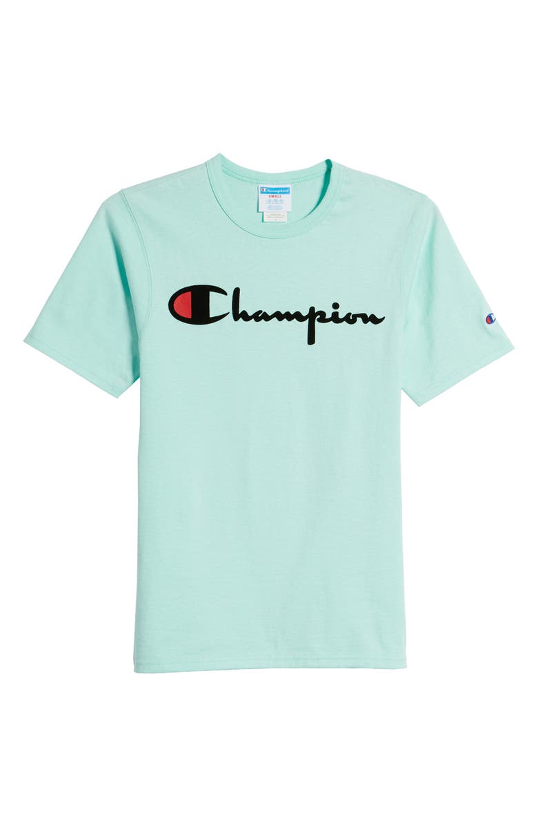 Champion Vintage Flock Print Logo T-Shirt | Nordstrom