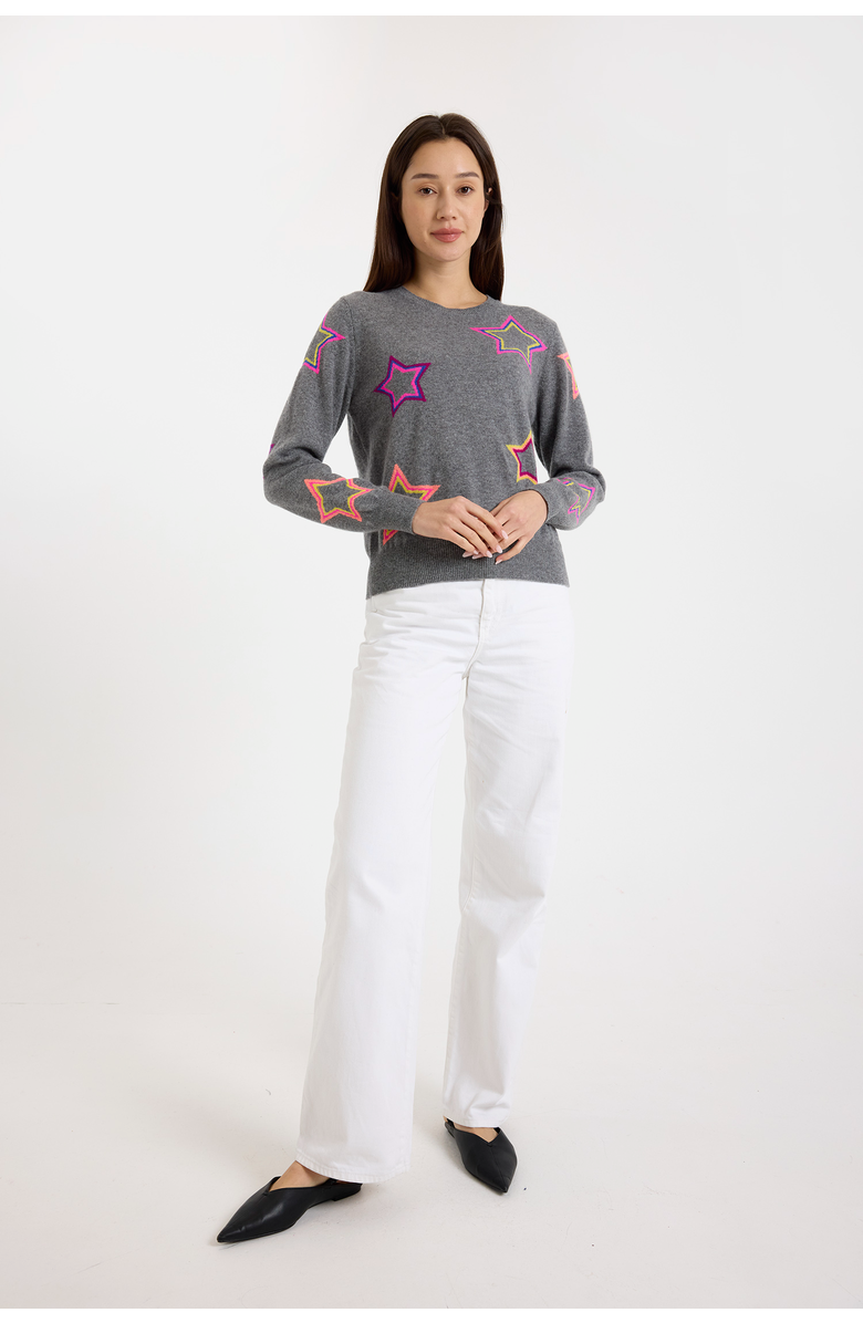 Brodie Pure Cashmere Pop Star Crew Neck Jumper | Nordstrom