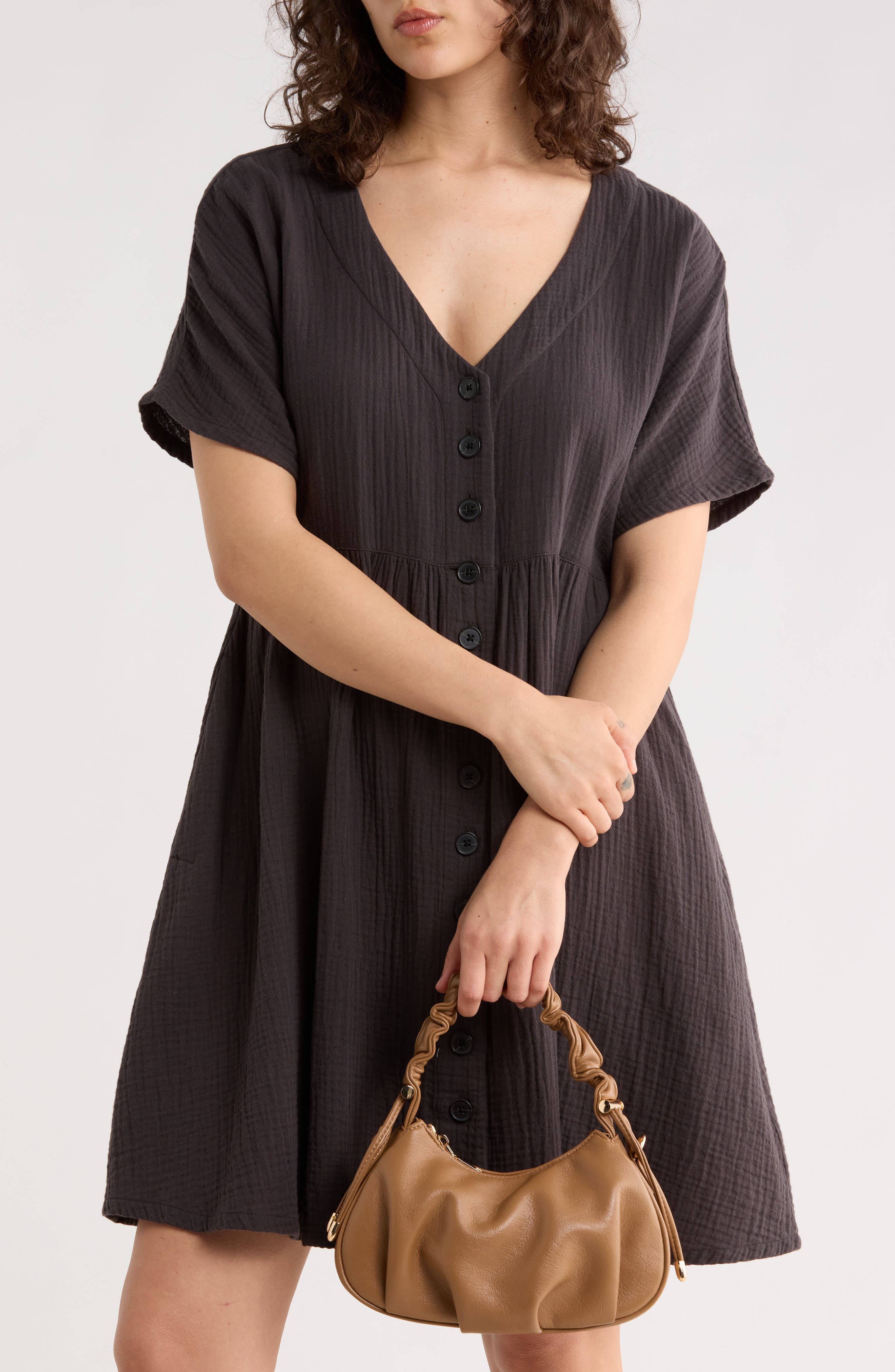 Scrunched Handle Crossbody Bag (Women) | Nordstromrack