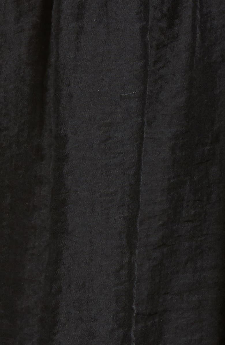 Chelsea28 Split Neck Rumpled Satin Dress | Nordstromrack