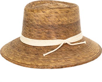 PETER GRIMM Bonaire Palm Straw Wide Brim Hat | Nordstromrack