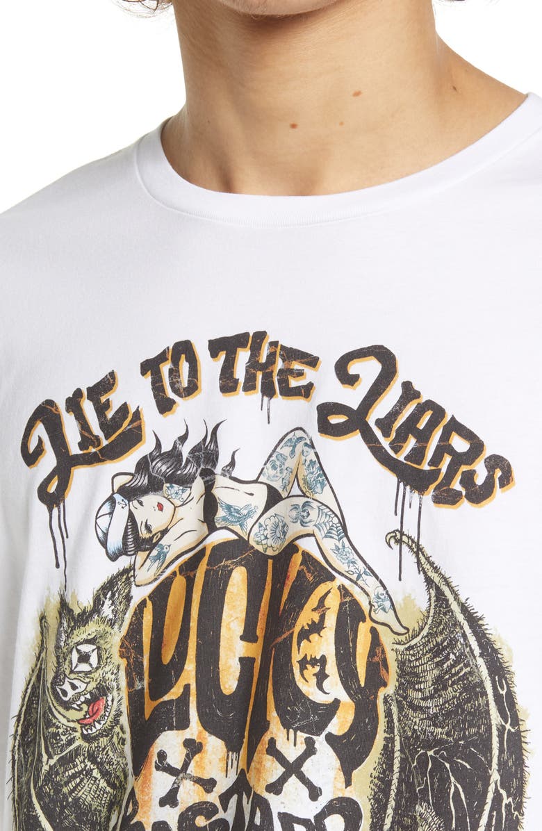 Cult of Individuality Men's Lucky Bastard Graphic Tee | Nordstromrack