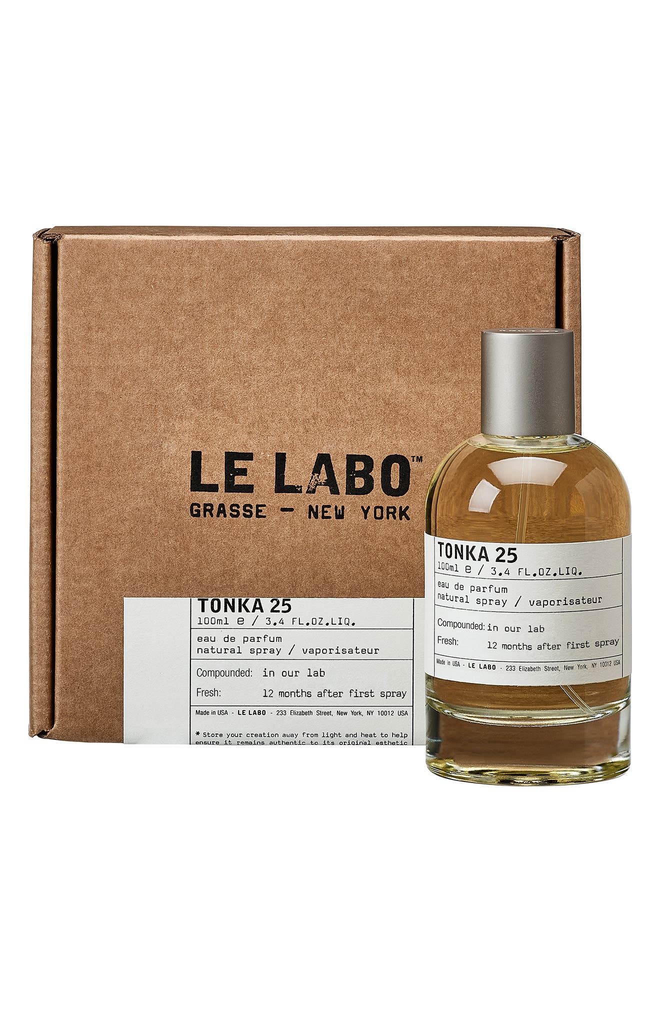 Le Labo Tonka 25 Eau de Parfum Natural Spray | Nordstrom
