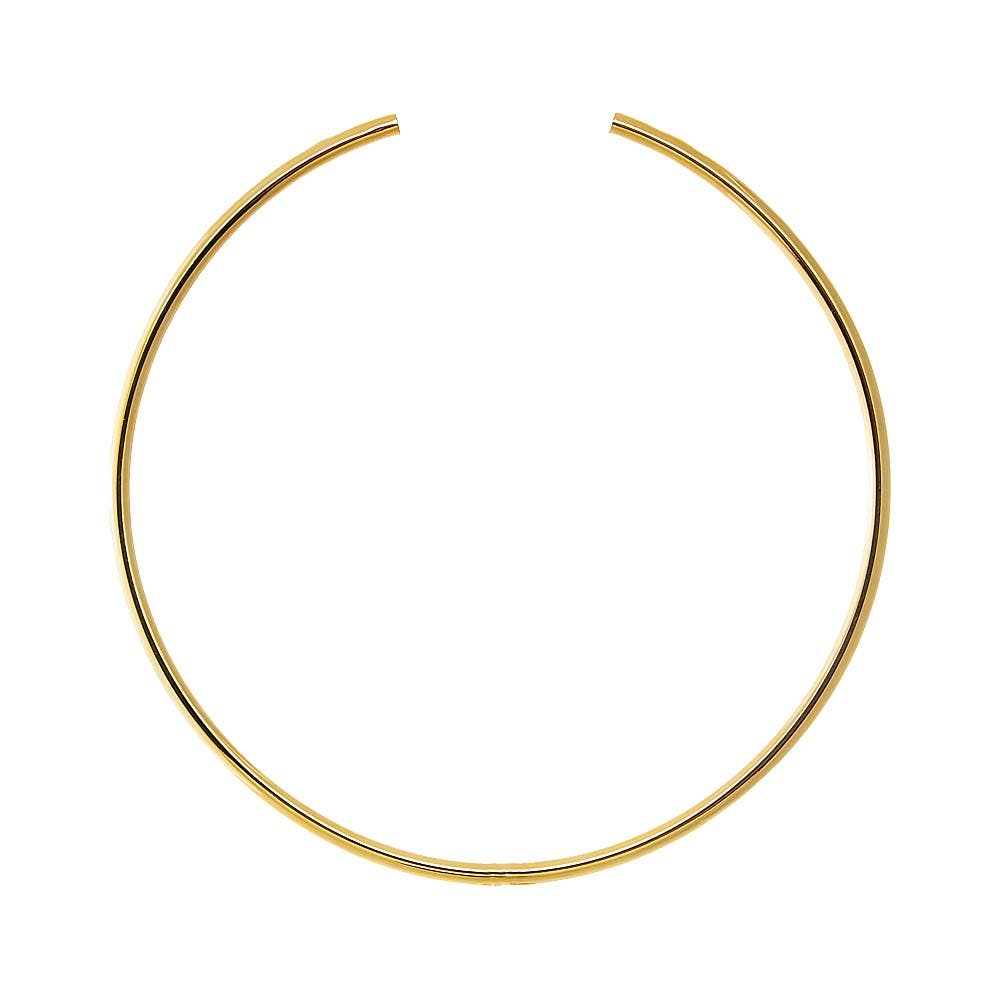 BY ADINA EDEN Solid Tube Open Collar Necklace | Nordstrom