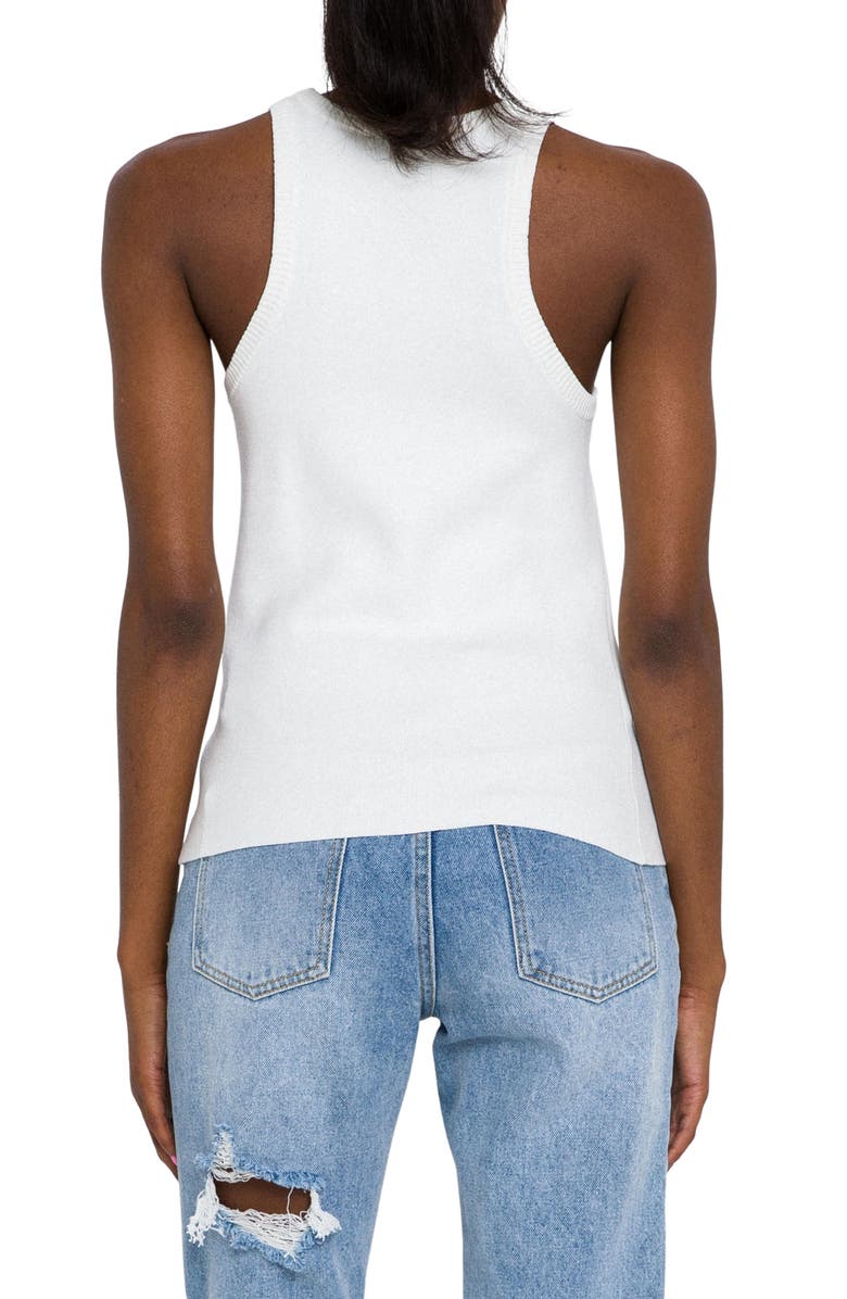 Grey Lab Criss Cross Back Knit Top | Nordstromrack