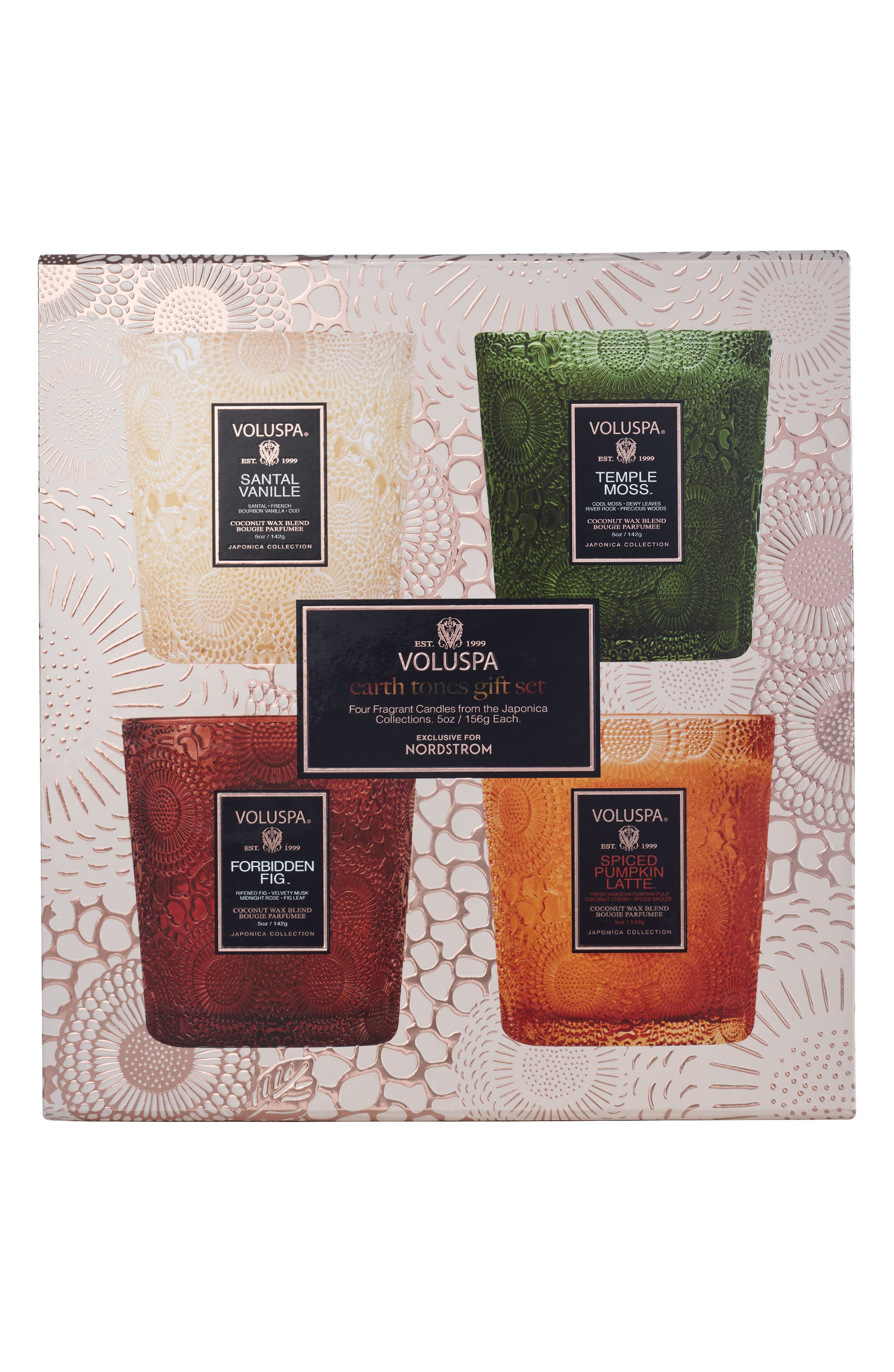 Voluspa Japonica Earth Tones Demi Candle Set (Limited Edition ...