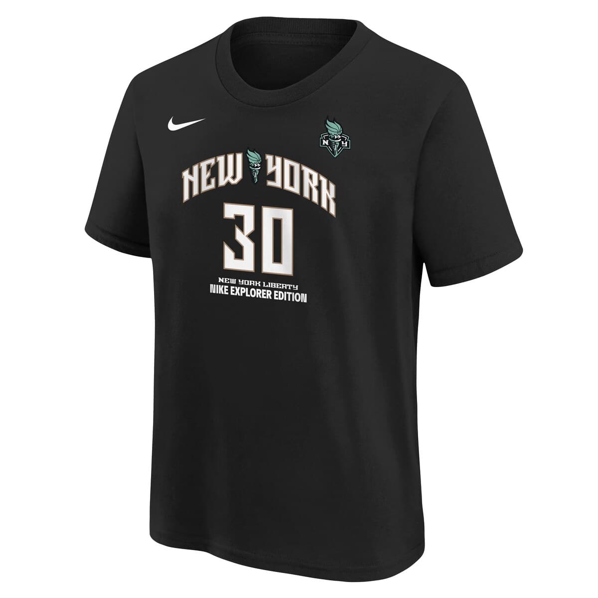 Nike Youth Nike Breanna Stewart Black New York Liberty Explorer Edition ...