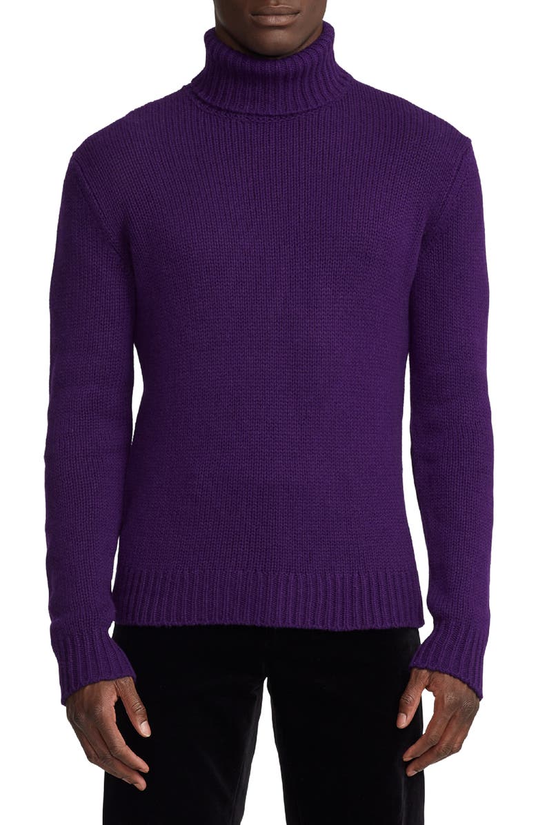Ralph Lauren Purple Label Cashmere Turtleneck Sweater | Nordstromrack