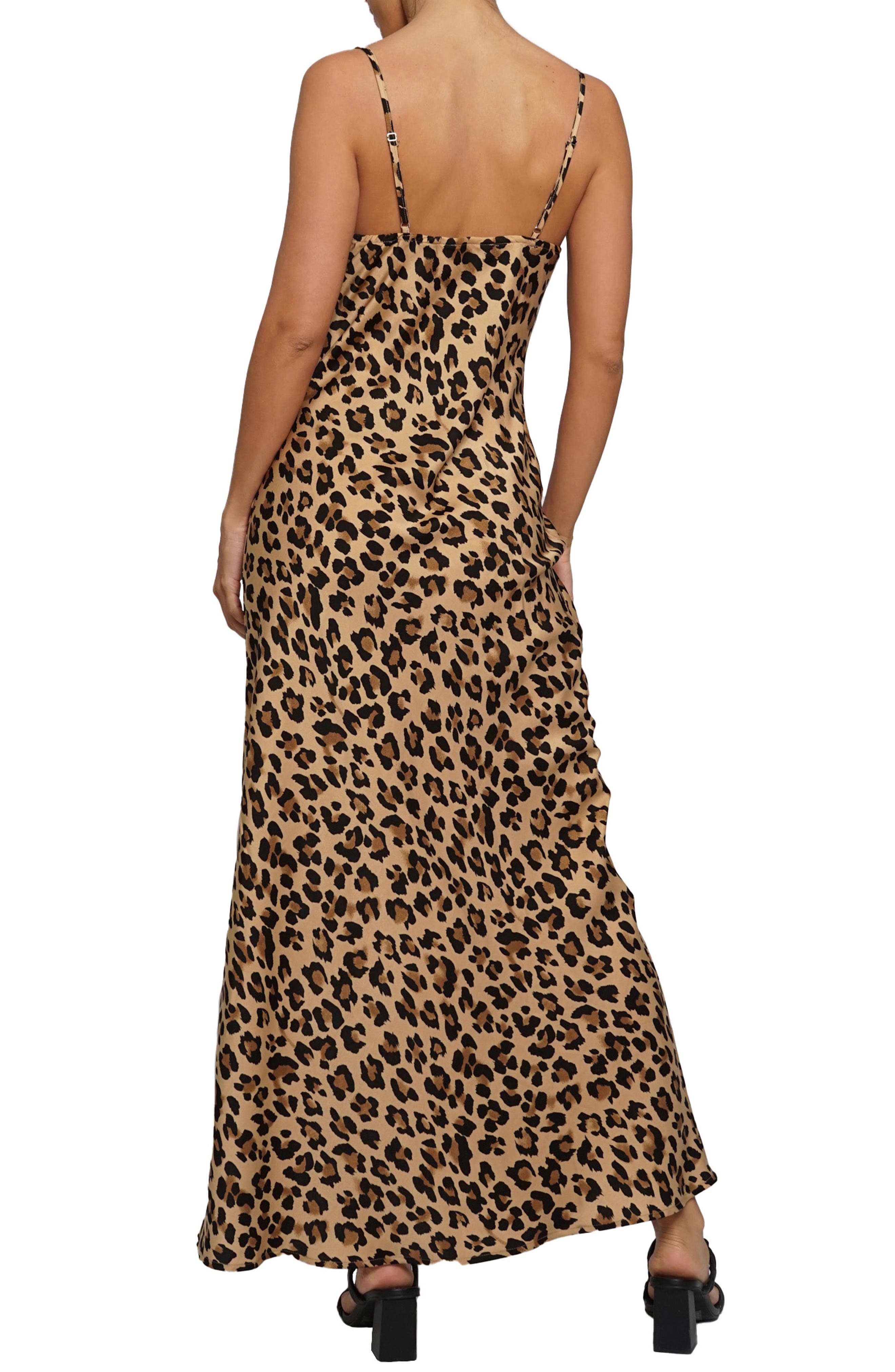 Know One Cares Draped Neck Maxi Dress | Nordstromrack