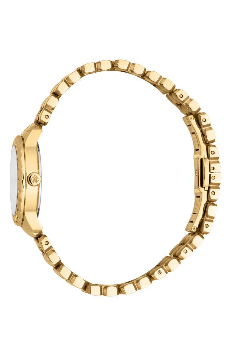Roberto Cavalli Textured Crystal Quartz Bracelet Watch, 28mm ...