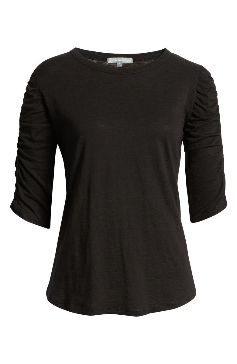Wit & Wisdom Ruched Elbow Sleeve Knit Top | Nordstromrack