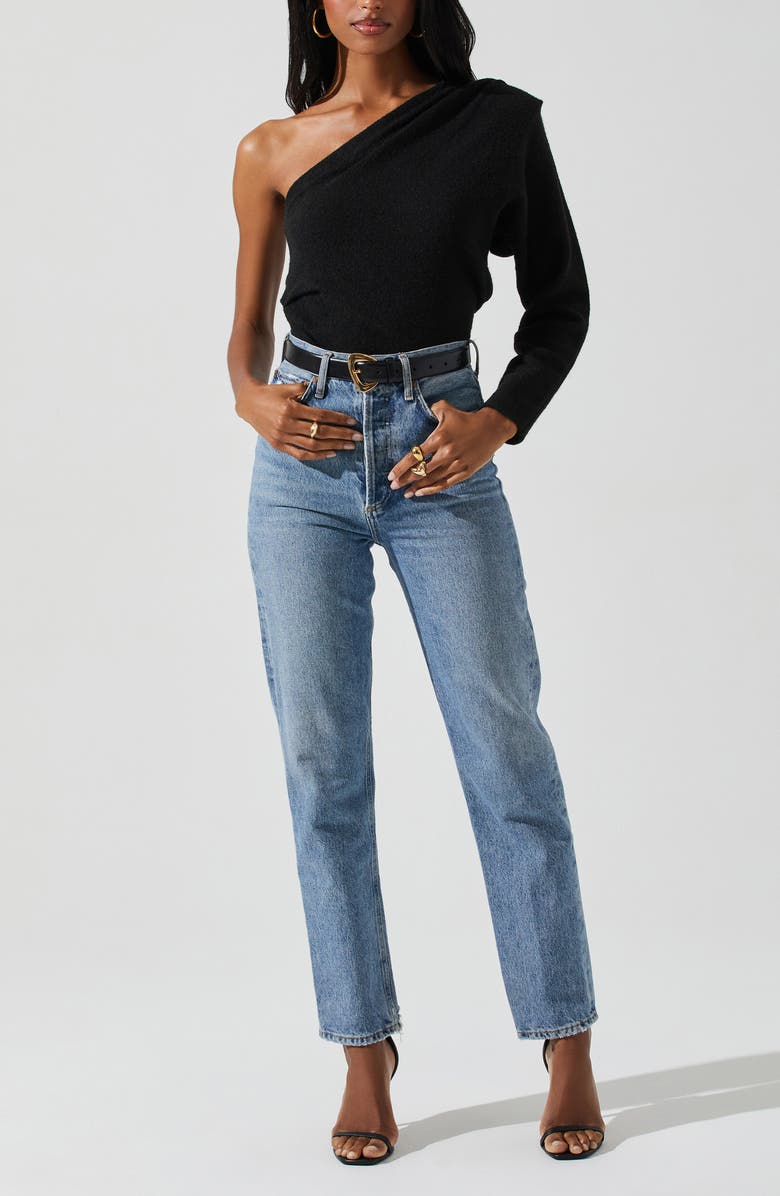 ASTR the Label Cosima One-Shoulder Sweater | Nordstromrack