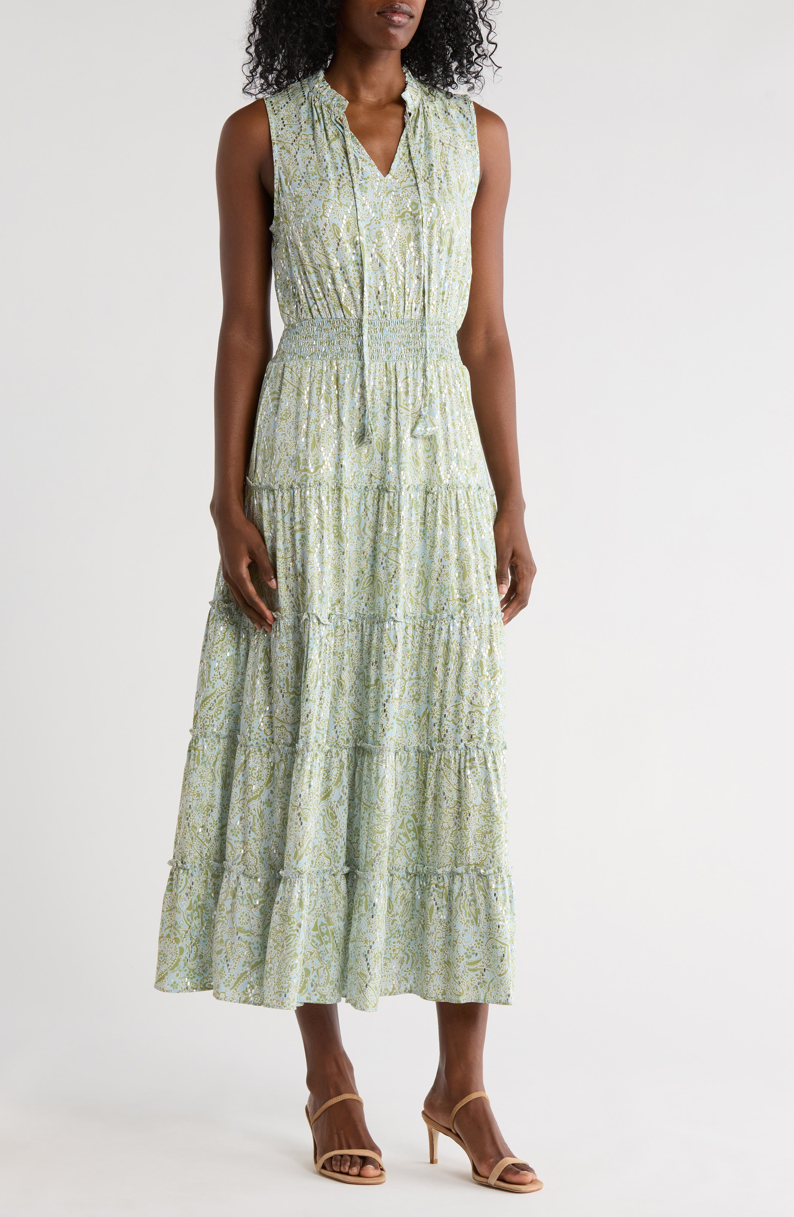 Halogen® Tiered Maxi Dress | Nordstromrack