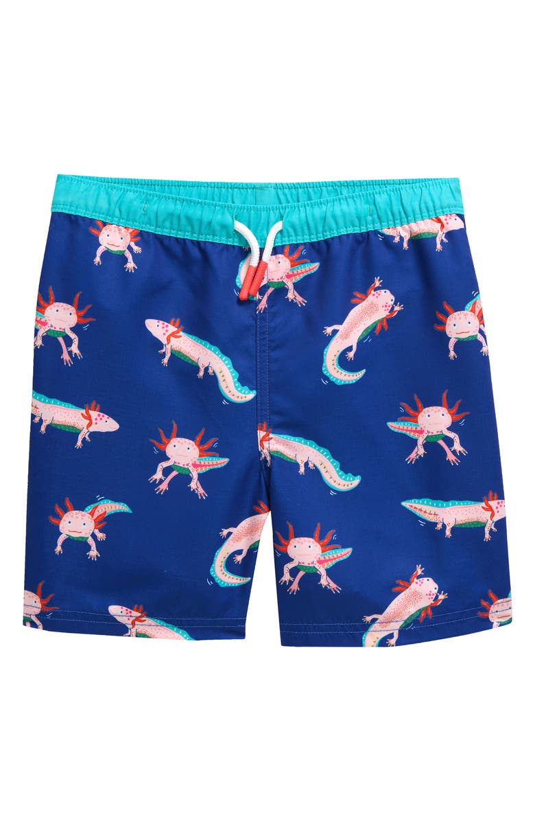 Mini Boden Kids' Print Swim Trunks | Nordstromrack