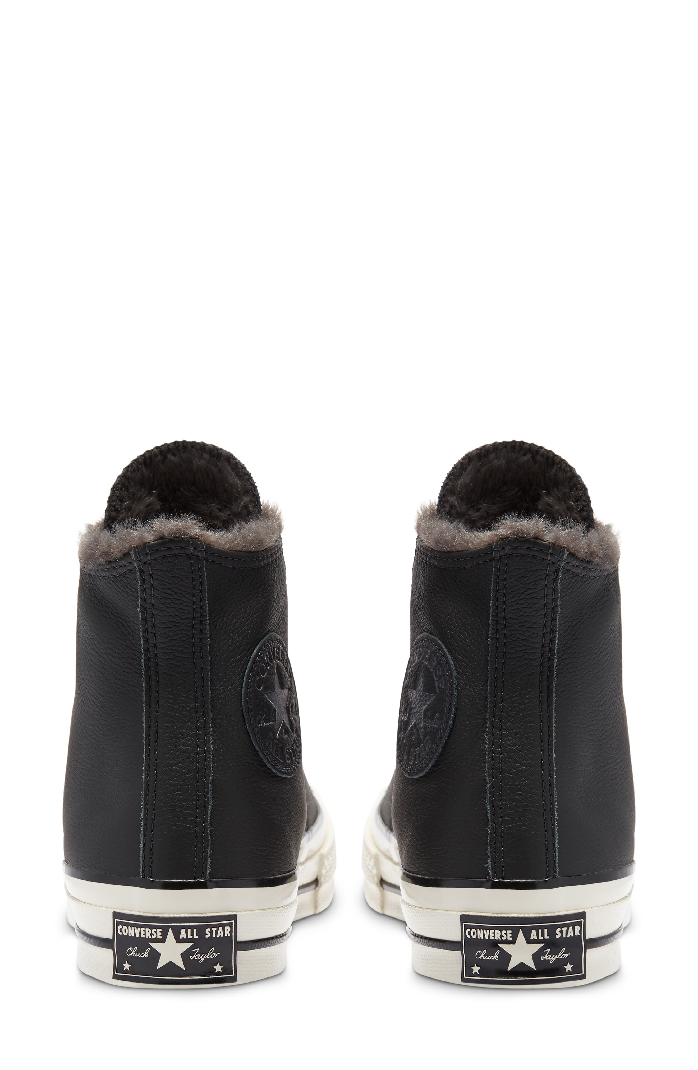 Converse Chuck Taylor® All Star® 70 High Top Sneaker with Faux Fur Trim ...