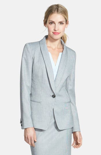 Halogen® Shawl Collar One-Button Suiting Jacket | Nordstrom