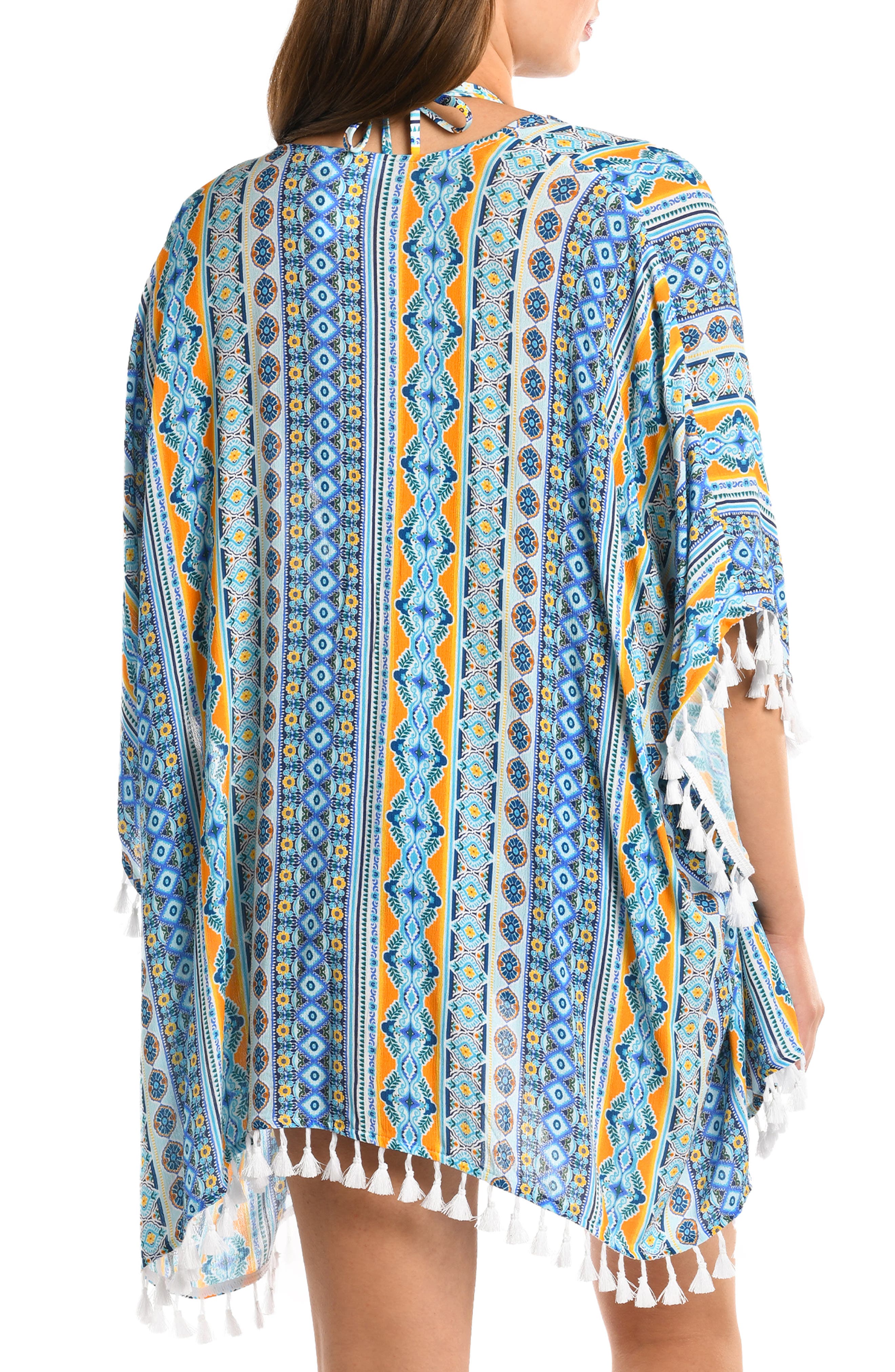 La Blanca Tassel Trim Cover-Up | Nordstromrack