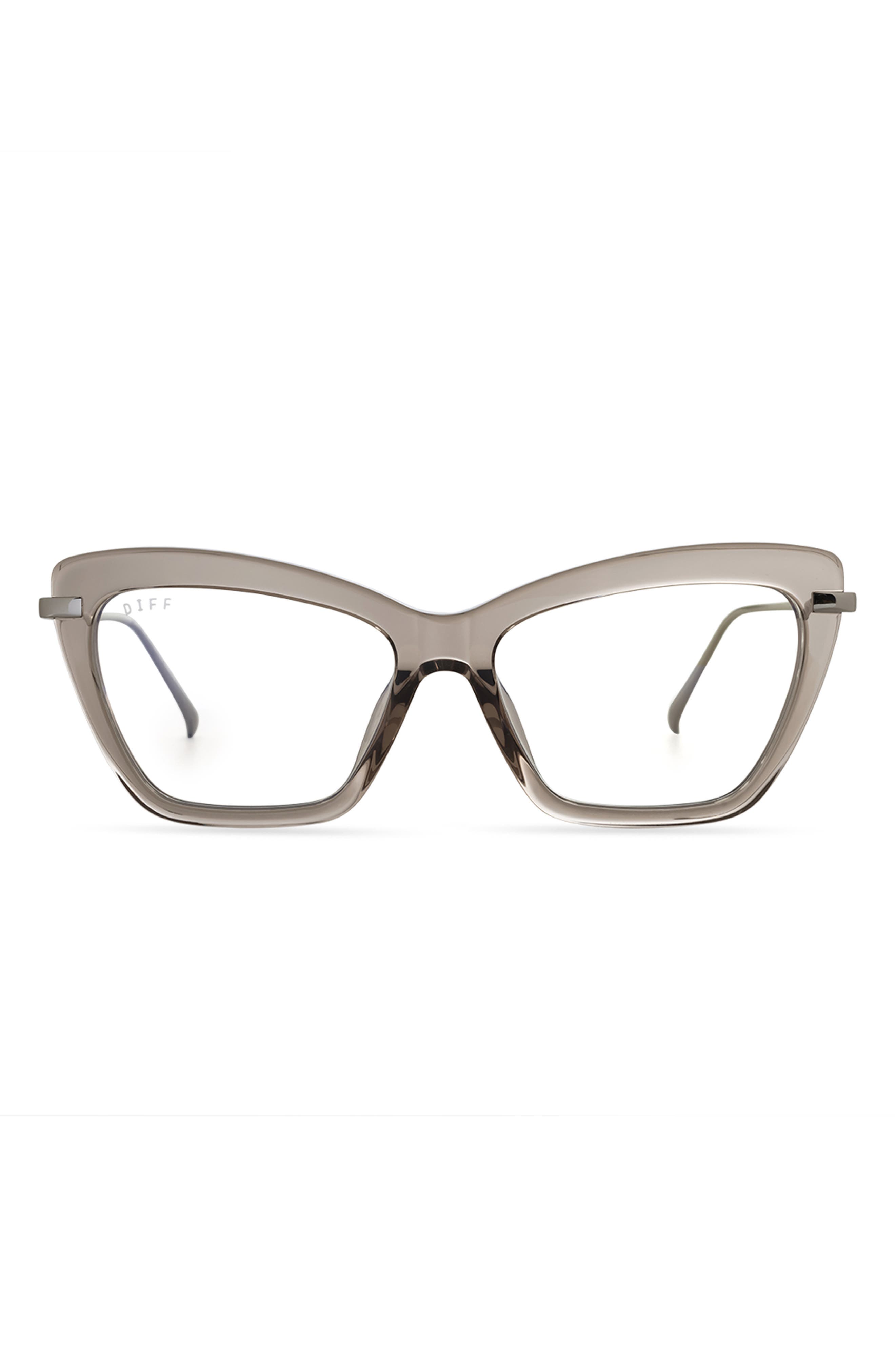 DIFF Mila 54mm Cat Eye Optical Glasses | Nordstromrack