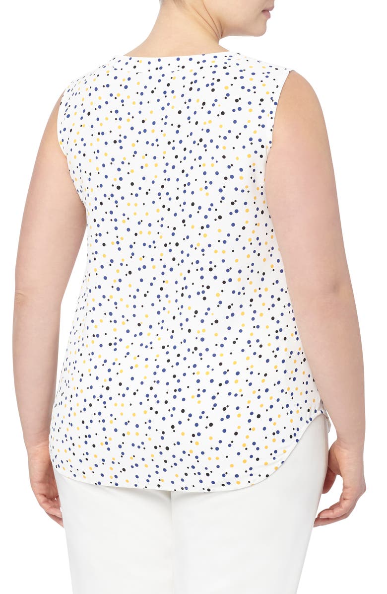 Anne Klein Ritz Dot Sleeveless Top | Nordstromrack