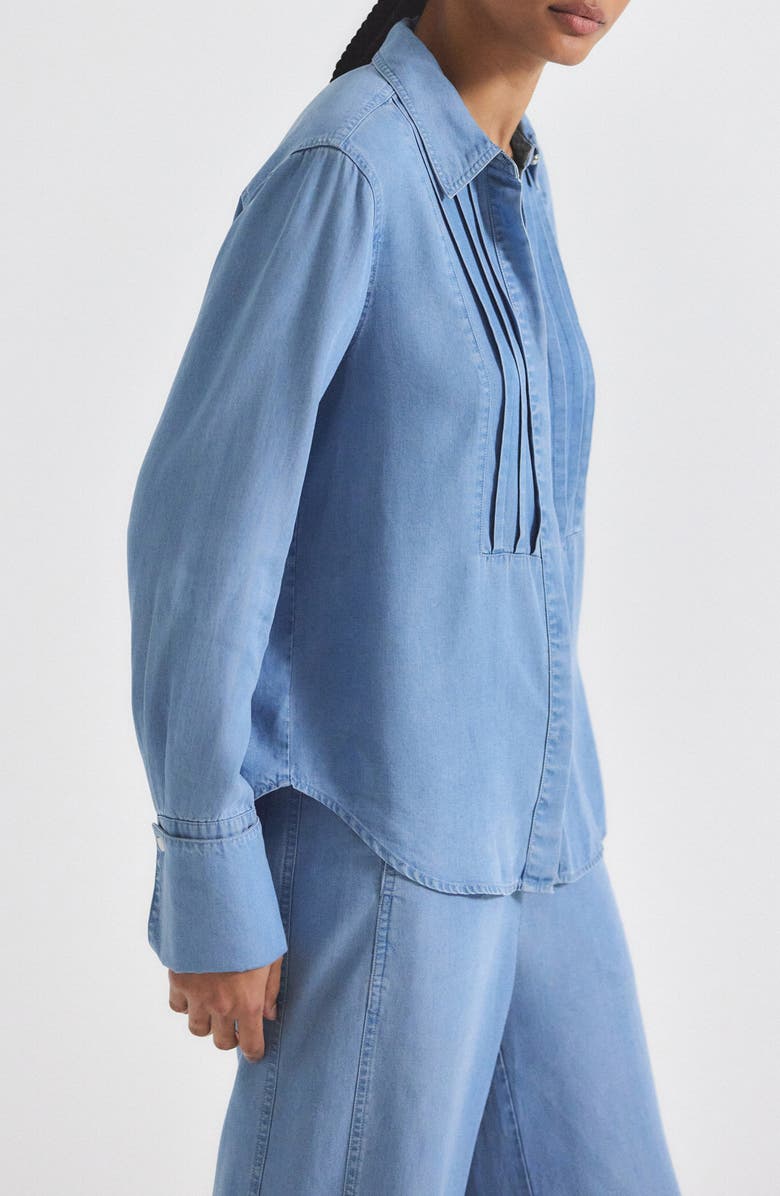Derek Lam 10 Crosby Lilo Tuxedo Button-Up Shirt | Nordstromrack