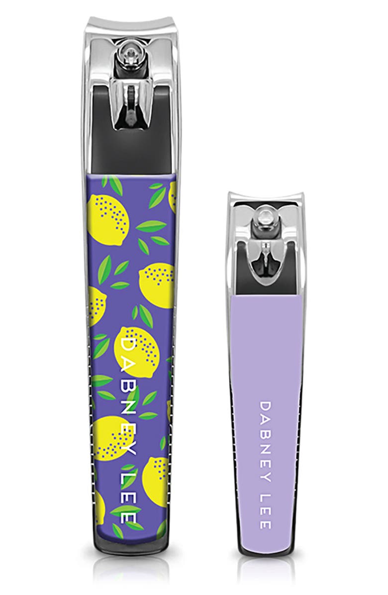 DABNEY LEE 2-Pack Toe & Nail Clipper Set - Lavender Lemon Print ...
