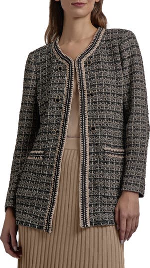 Misook Heritage Fit Tweed Jacket | Nordstrom