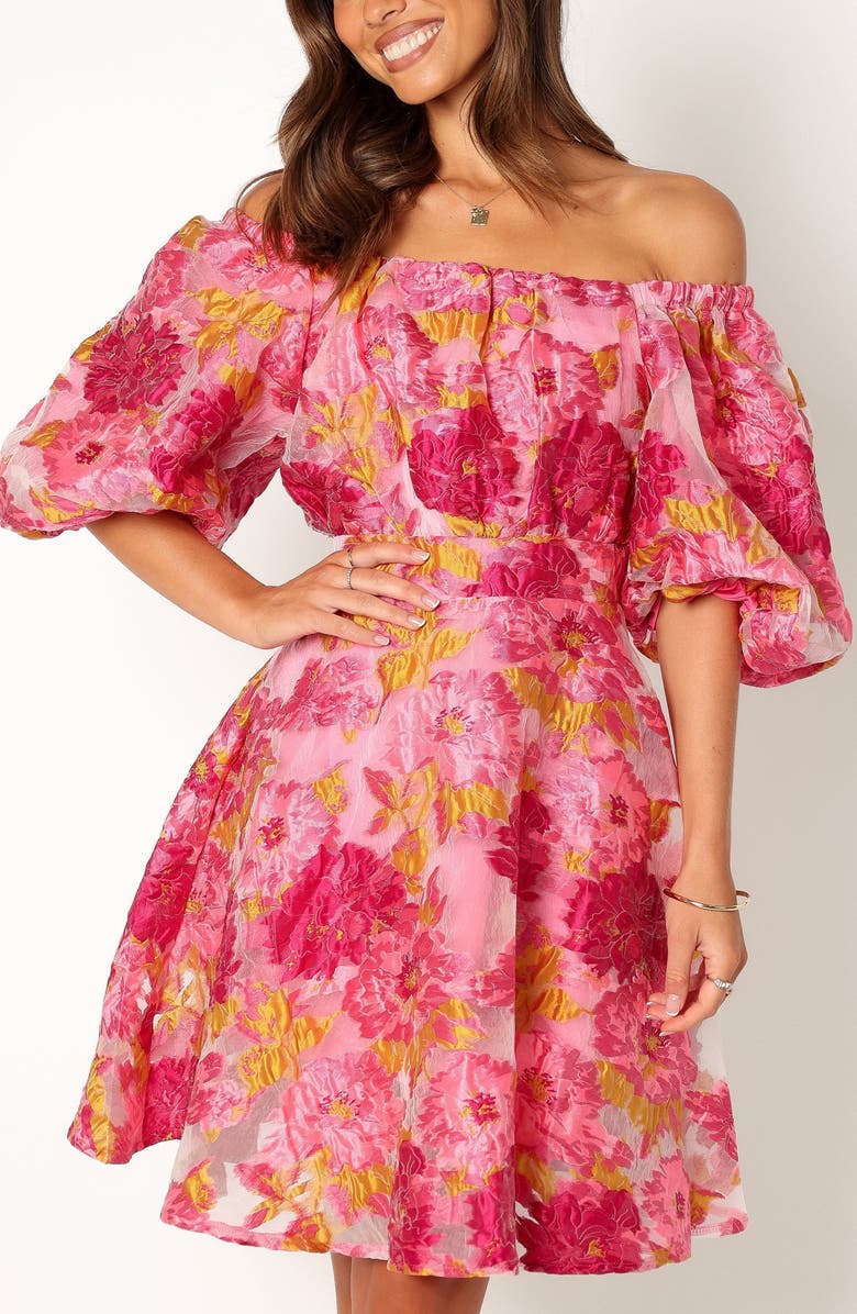 Petal & Pup Faye Off the Shoulder Minidress | Nordstromrack