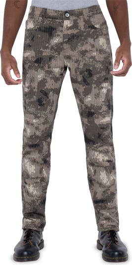 XRAY Camo Print Stitched Skinny Jeans | Nordstromrack