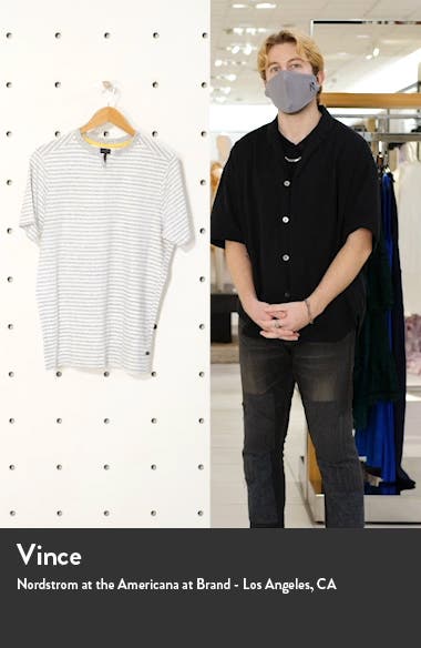 Slim Fit Stripe Razor V-Notch T-Shirt (Men) | Nordstromrack