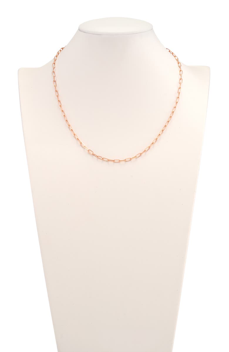 HAWLEY ST Paper Clip Chain Necklace | Nordstromrack