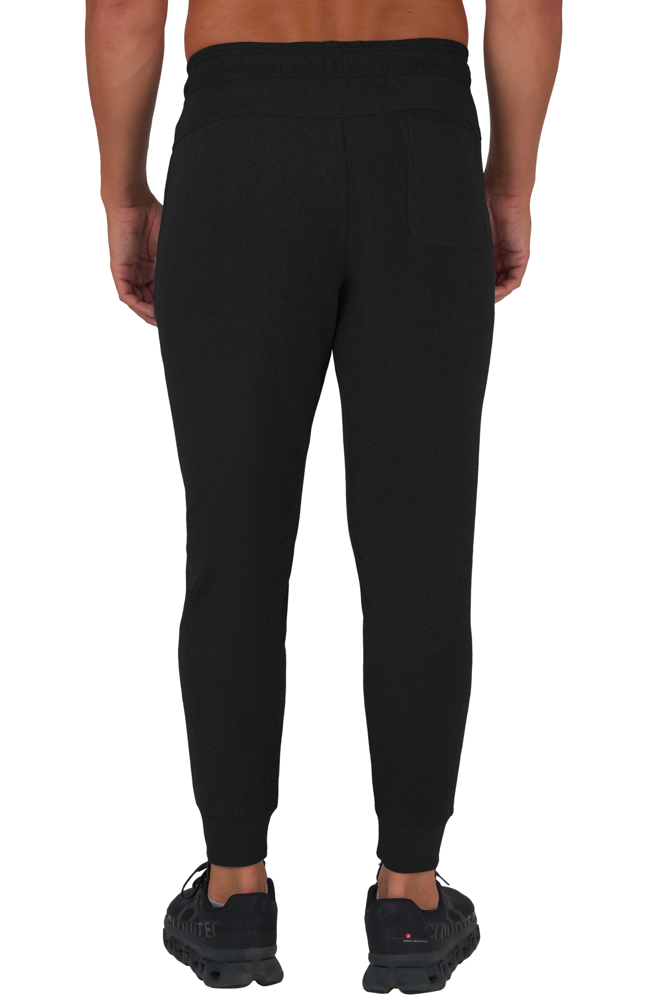 90 DEGREE BY REFLEX Ultra Mélange Fleece Joggers | Nordstromrack