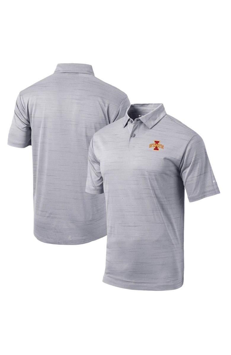 Columbia Men's Columbia Golf Gray Iowa State Cyclones Omni-Wick Set ...