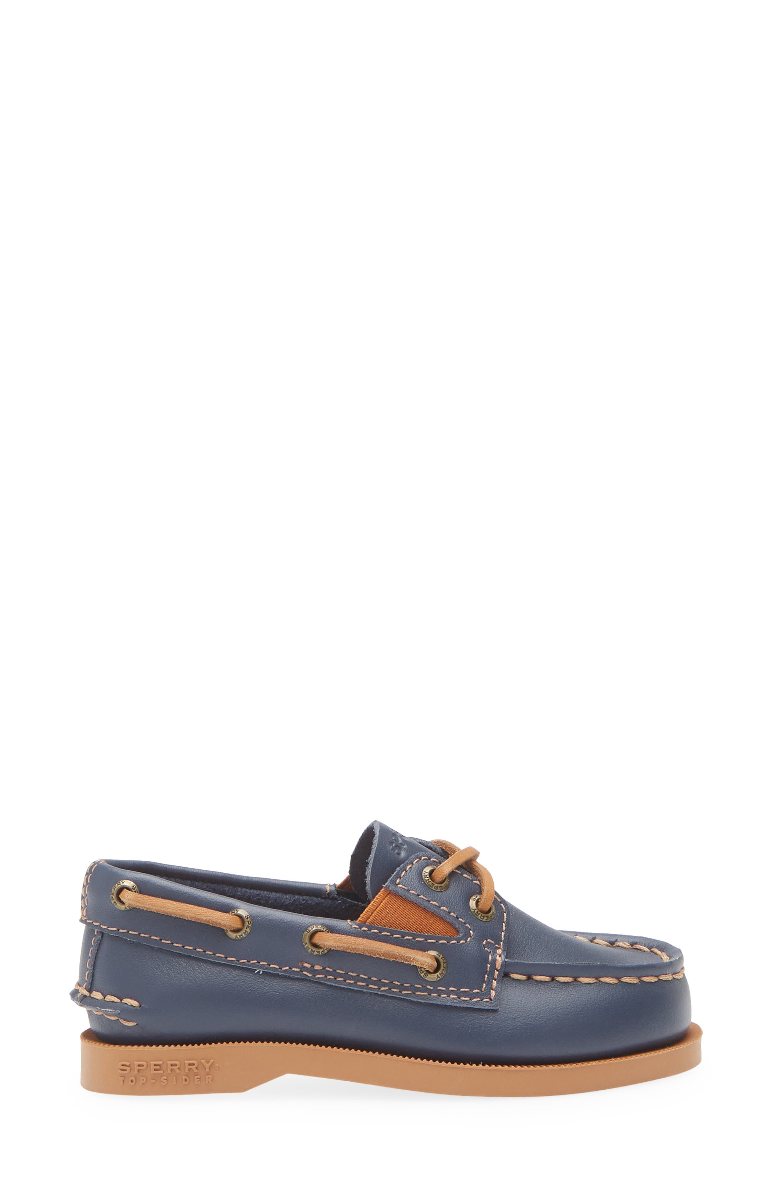 Sperry Kids' Authentic 2-Eye Leather Boat Shoe | Nordstromrack