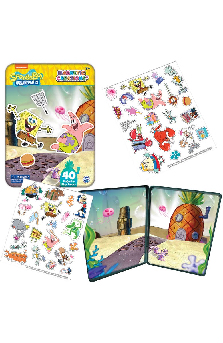 Magnetic Creations Spongebob Creative Storytelling Playset, Ages 3 ...