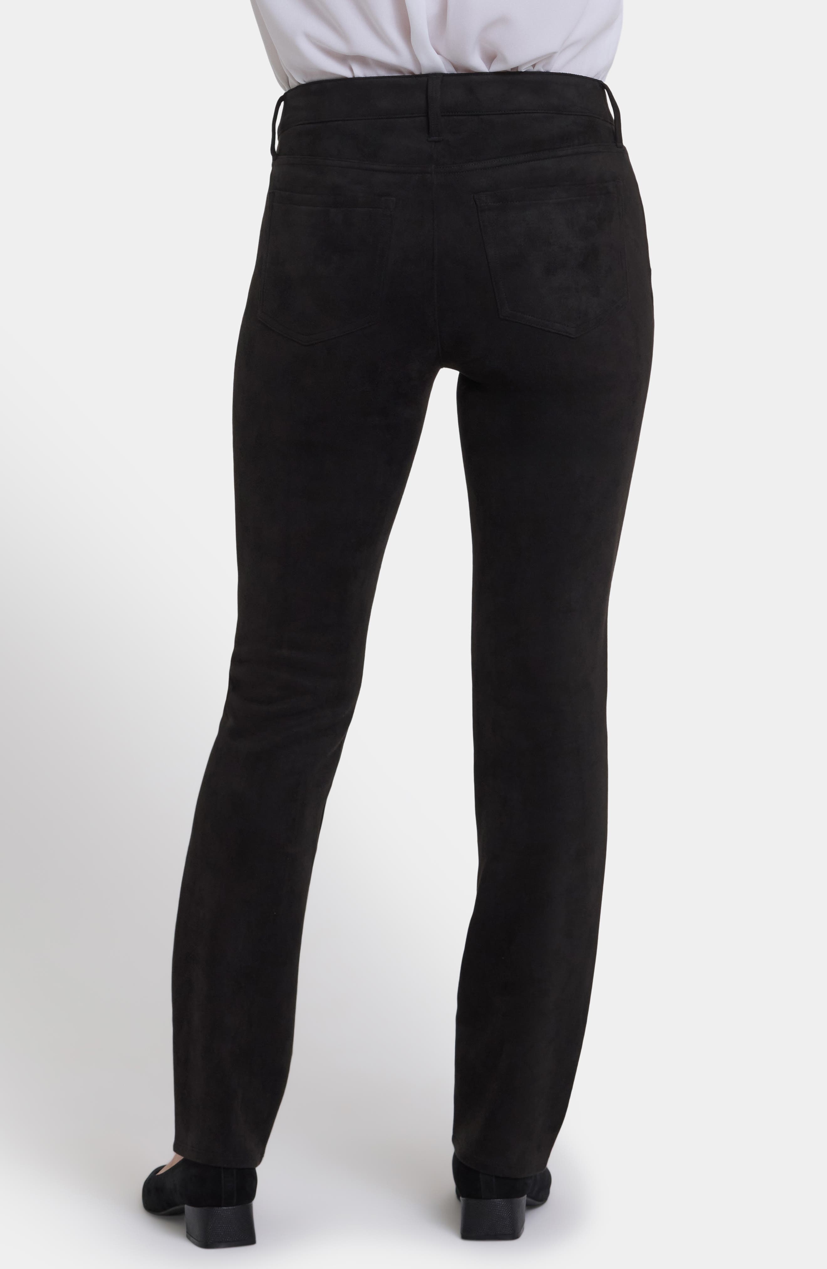 NYDJ Sheri Slim Faux Suede Pants | Nordstromrack