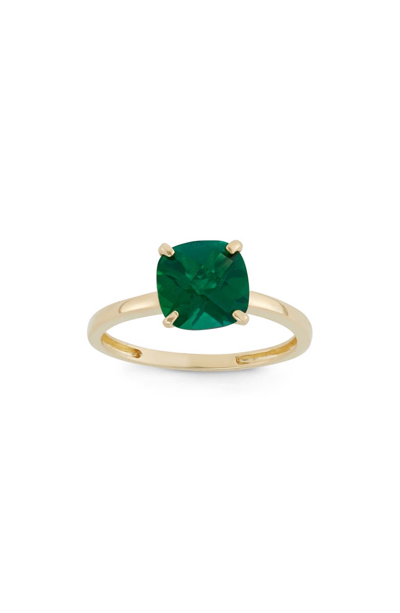 FUZION CREATIONS Lab Grown Emerald Ring | Nordstromrack