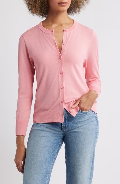 Women's Pink Cardigan Sweaters | Nordstrom