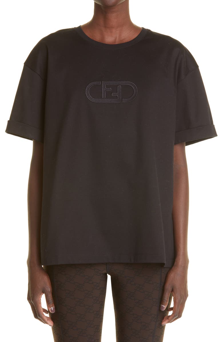 Fendi FF Logo Oval Graphic Tee | Nordstromrack