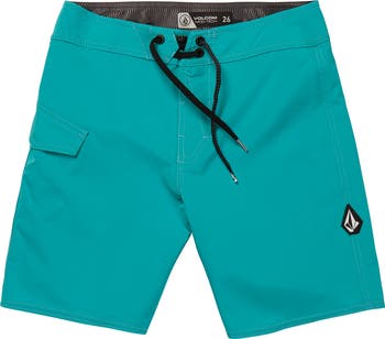 Volcom Kids' Lido Solid Swim Trunks | Nordstrom