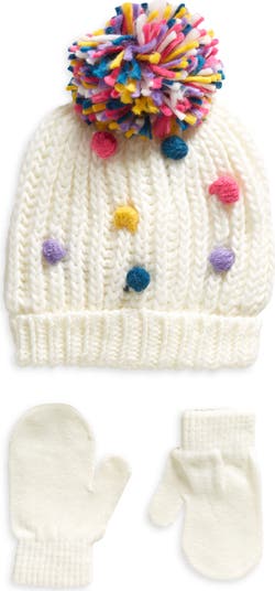 Capelli New York Kids' Iceland Hat & Mittens Set | Nordstromrack
