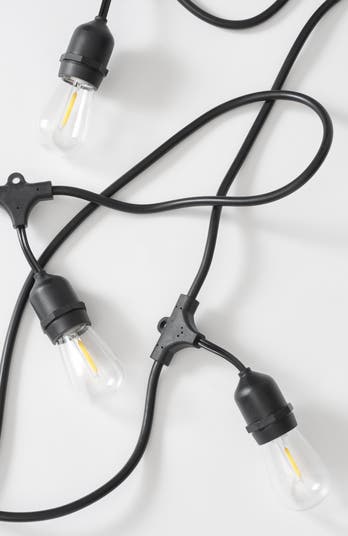 Brightech Plug-In Weatherproof LED Heavy Duty Outdoor String Lights ...