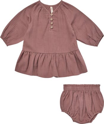 QUINCY MAE Kids' Lany Dress & Bloomers | Nordstromrack