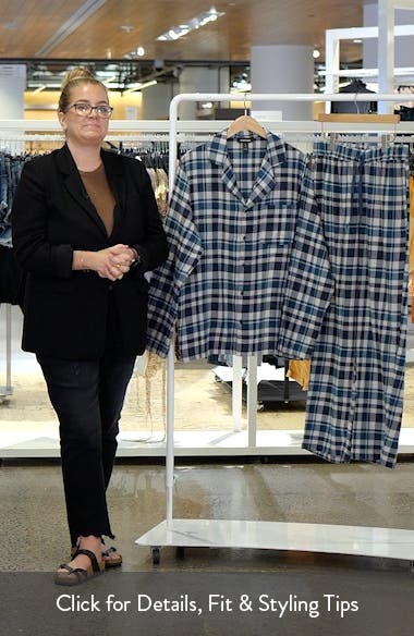 Nordstrom Plaid Flannel Pajamas | Nordstromrack