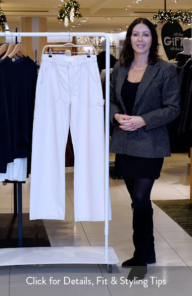 MOTHER The Chisel Sneak Wide Leg Jeans | Nordstrom